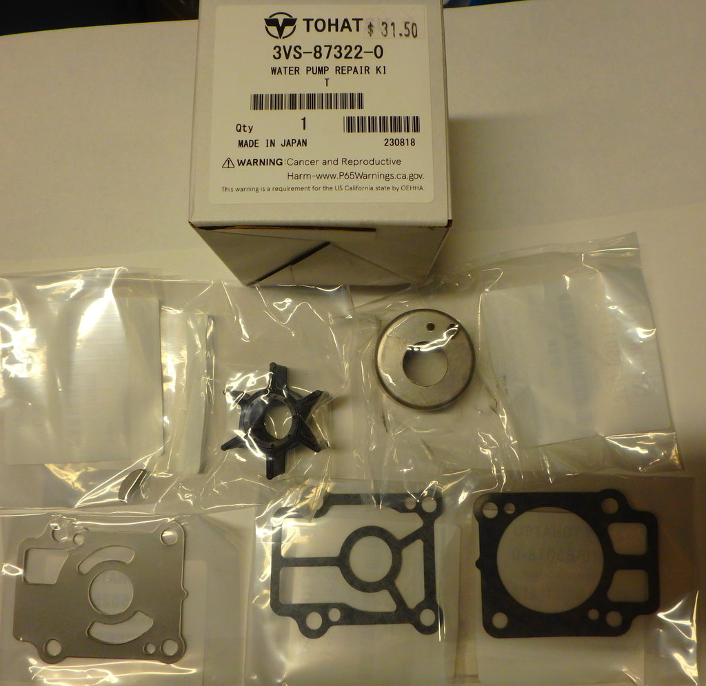 TOHATSU 3VS-87322-0 WATER PUMP REPAIR KIT – BoatsnMotors