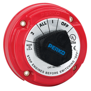 PERKO 8501DP BATTERY SELECTOR SWITCH 2 OR MORE BATTERIES – BoatsnMotors