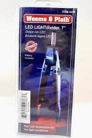 WEEMS & PLATH 276 PROTRACTOR LED DIVIDERS 7 (N.O.S.) – BoatsnMotors